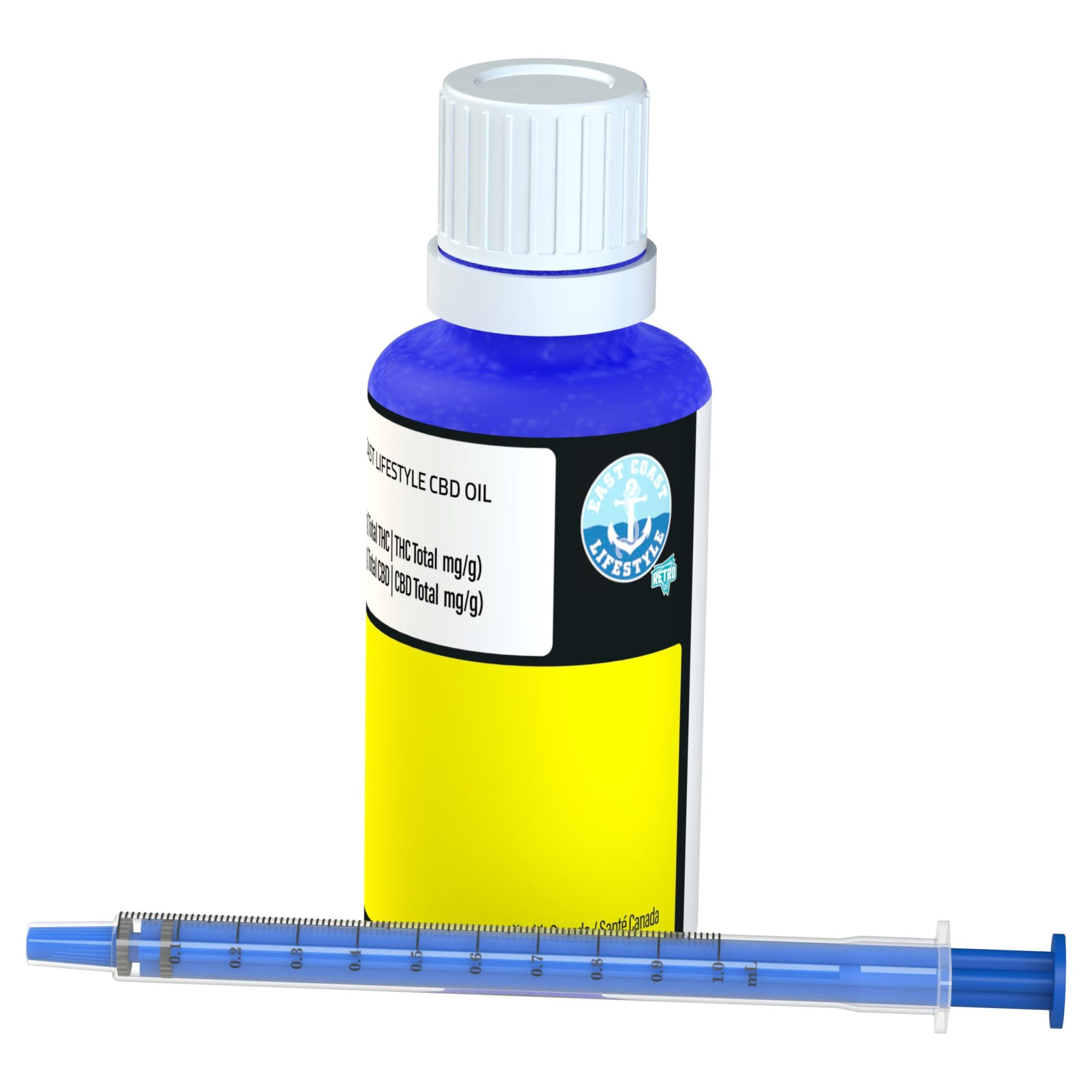 East Coast CBD 100 Oil (Retro Cannabis) • Wiid Boutique Inc.