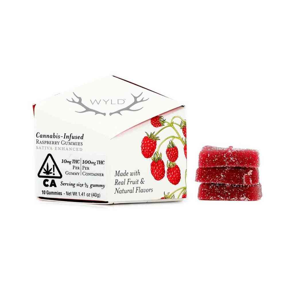 WYLD Real Fruit Raspberry Gummies (WYLD) • Wiid Boutique Inc.