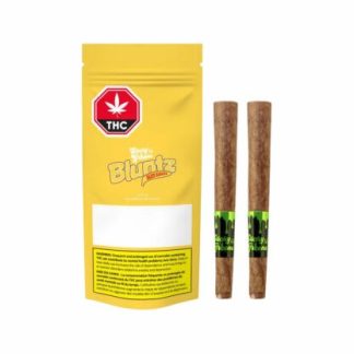 Bussin Banana Infused Bluntz (Sticky Greens) Pre-Roll • Wiid Boutique Inc.