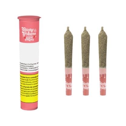Pink Swirl Kief Coated Infused Disti Sticks (Sticky Greens) Pre-Roll ...