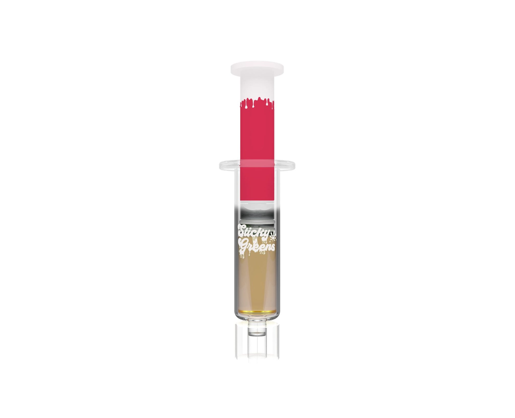 Red Razzleberry Syringe (Sticky Greens Drip N' Rip) • Wiid Boutique Inc.