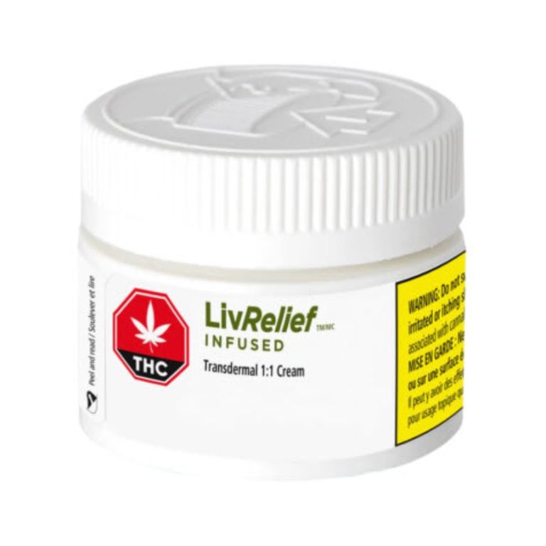 Transdermal 1:1 Topical Cream (LivRelief) • Wiid Boutique Inc.