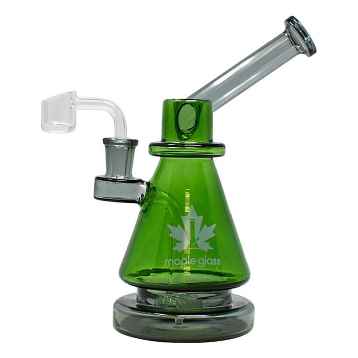 Green Goddess of the Earth Series 9" Glass Dab Rig • Wiid Boutique Inc.